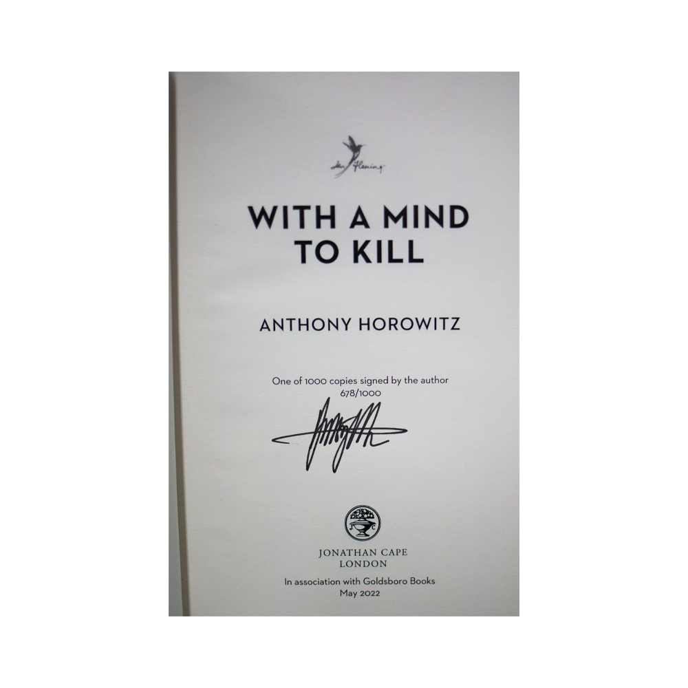 Horowitz, Anthony - WIth A Mind to Kill [Book] - Bynx